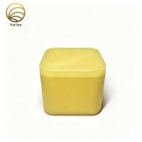 China 300ml Double-wall PP Square Cosmetic Jar with Built-in Spatula for Cleansing Balm & Mud Mask for sale