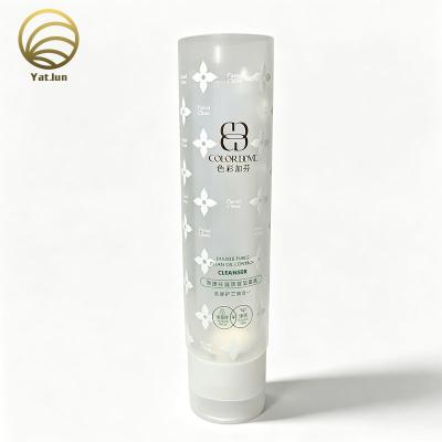 China D50+D40 Double Chamber PE Cosmetic Tube Cleanser Wash for sale