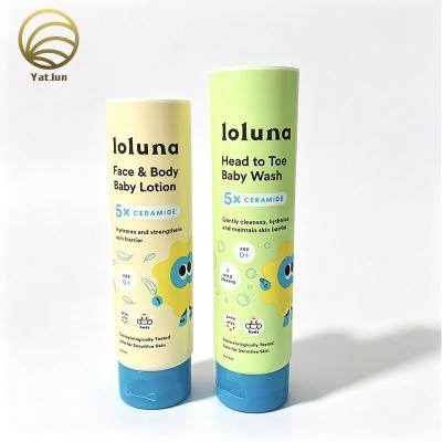 China D40 PBL Laminated Tube, Custom Printed Packaging Tube for Baby Body Wash for sale