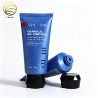 China 120g PE Cosmetic Squeeze Tube with Screw Cap for Facial Cleanser Packaging for sale