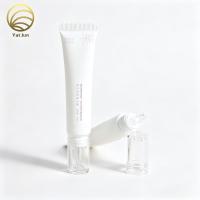 China 15g PE Cosmetic Squeeze Tube with Dropper Applicator for Serum Essence Packaging for sale