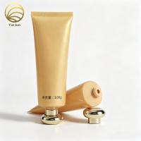 China 100g PE Cosmetic Squeeze Tube with Screw Cap for Facial Cream Packaging for sale