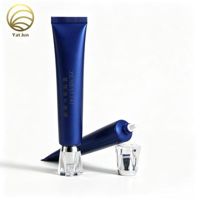 China 20g PE Cosmetic Squeeze Tube with Acrylic Screw Cap for Eye Cream Packaging for sale