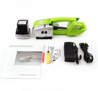 China Rechargeable PET PP Strapping Tool JD13/16 18V Battery Operated Friction Weld 13-16mm for sale