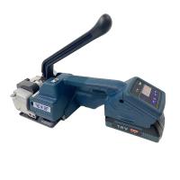 China Hot Melt PET PP plastic Electric Strapping Machine Tool Tensioner 110V for sale