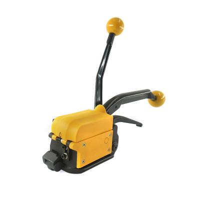 China A333 Manual Sealless Steel Strapping Tool 13-19mm Yin Yang Buckle Tensioner for sale