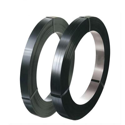 China Hardened Tempered Blue Painted Steel Strip High Strength 32mm Width 0.3-0.9mm Thickness for sale