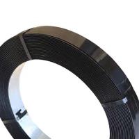 China Hardened Tempered Blue Painted Steel Strip High Strength 32mm Width 0.3-0.9mm Thickness for sale