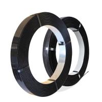 China Hardened Tempered Blue Painted Steel Strip High Strength 32mm Width 0.3-0.9mm Thickness for sale
