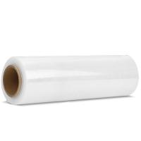 China PE Stretch Film 30cm x 50cm Industrial Packaging Polyethylene Plastic Wrap High Viscosity for sale