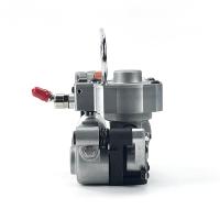 China PP PET Belt Pneumatic Plastic Strapping Tool And Tightening Machine Custom for sale
