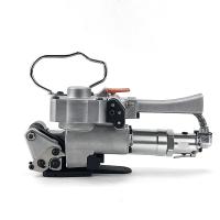 China PP PET Belt Pneumatic Plastic Strapping Tool And Tightening Machine Custom for sale