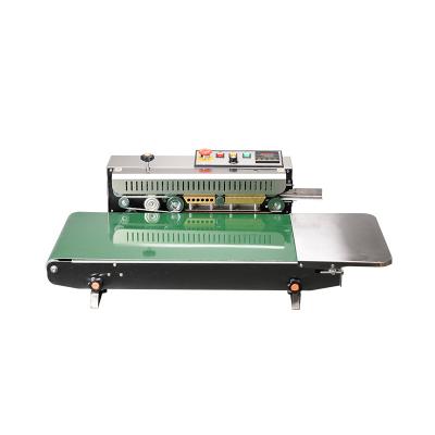 China Stainless Steel Continuous Band Sealer Machine FR 770 220V 50Hz 770W Horizontal Sealing for sale