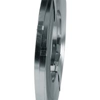 China Hot Dip Galvanized Spring Hardened Steel Strip Packaging Tape 25mm 0.8mm 50kg for sale