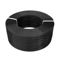 China PET Plastic Steel Strip 16mm x 1.0mm Black Packaging Bundling Band SY1610 for sale