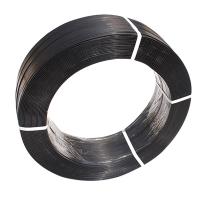 China PET Plastic Steel Strip 16mm x 1.0mm Black Packaging Bundling Band SY1610 for sale
