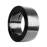 China PET Plastic Steel Strip 16mm x 1.0mm Black Packaging Bundling Band SY1610 for sale