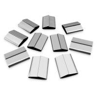 China OEM Polyester Poly Strapping Metal Seals Packaging Buckle 50mm for sale