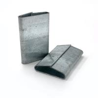 China Closed Type Poly 3/4 Steel Strapping Seals Cold Galvanized Packaging Lock Buckle for sale