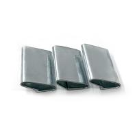 China 40mm Hot Dip Galvanized Steel Strapping Seals Enclosed Lock Buckle 25mm Width for sale