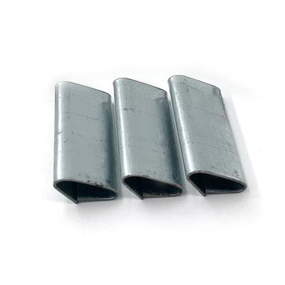 China Hot Dip Galvanized Steel Strapping Seals 19mm x 45mm Rm400MPa for Packaging for sale