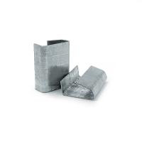 China PET Plastic Strapping Seals 1608 Steel Packaging Buckle 25kg Hot Dip Galvanized for sale