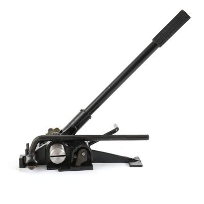 China Hand Manual Sealless Steel Strapping Tool 32mm Lift Tensioner for Warehouse for sale