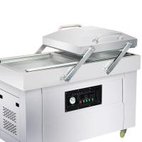 China 400 Type Double Chamber Vacuum Pack Sealer Machine Tower Groove OEM for sale