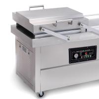China Sealing Vacuum Packing Machine Flat Plate Double Chamber 500 Type 25kg for sale