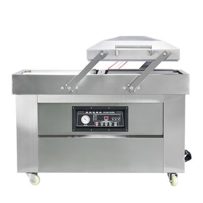 China 600 Double Chamber Commercial Vacuum Sealing Machine 900W Stainless Steel Food Packing for sale