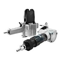 China Mechanical Split Steel Pneumatic Strapping Tensioner Baler 25mm for sale