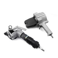 China Split Type Pneumatic Steel Strapping Tensioner Baler Tool for 19mm Steel Band 0.49-0.63Mpa for sale
