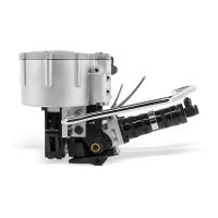 China Pneumatic Steel Strapping Tool KZ19B 0.42-0.6Mpa 4.2kg Pallet Banding Machine for sale