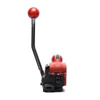 China Red Manual Sealless Steel Strapping Tool 13-19mm Yin Yang Buckle YF19 for sale