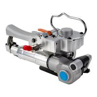 China A19 Pneumatic Plastic Steel Belt Baler 3500N Tensile Force 13-19mm Straps for sale