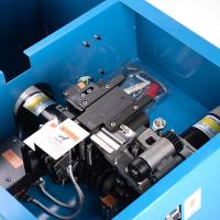 China MH-DM-96 Efficient Double Motor Automatic Baler Multi-Specification PP Belt Express Carton Packing for sale
