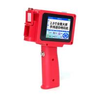 China Handheld Full Screen Mini Printer 2.8 Inch Screen 12.7mm Printing Height Portable Inkjet Printer for sale