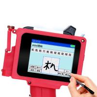 China Handheld Full Screen Mini Printer 2.8 Inch Screen 12.7mm Printing Height Portable Inkjet Printer for sale