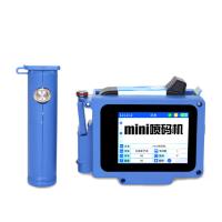 China Blue 2.8 Inch Screen Smart Handheld Small Inkjet Machine Half Inch Food Packaging Production Date Coding Machine for sale