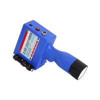 China Blue S790 Handheld Inkjet Printer 1-6 Lines Automatic Coding Machine for Date Price Label for sale