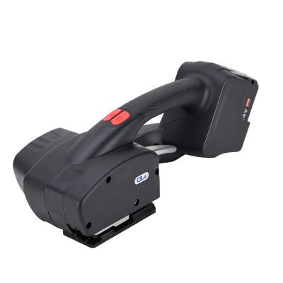 China Q4 One Button Electric Baler PET PP Strapping Tool 3200N Tension 16mm Width for sale