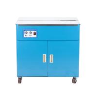China MH-TDM-96 Blue Double Motor Automatic Hot Melt Carton Strapping Machine for PP Belt 6-15mm for sale