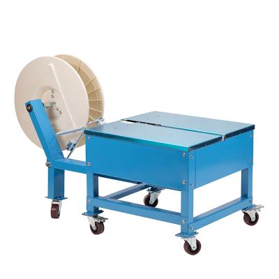 China MH-TDML-01 Semi-Automatic Strapping Machine 3s Speed 6-15mm PP Belt Heavy Cargo Packaging for sale