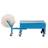 China MH-TDML-91 Semi-automatic Strapping Machine 6-15mm PP Belt 3 Seconds Strapping for Warehousing Logistics for sale