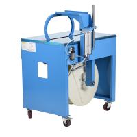 China Useful Aid In Work Low Stage Semi-automatic Strapping Machine PP Strap 5-40kg Tension Range 750mm Workingtable Height for sale