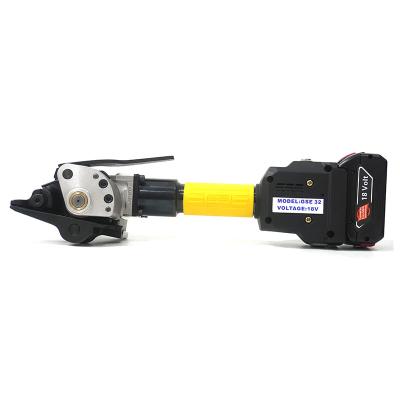 China GSE32 Electric Steel Belt Tensioner 6000N Pull Force 4000mAh Battery for Strapping for sale