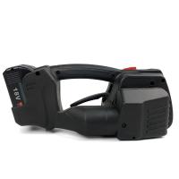 China V6L Automatic Strapping Tool 5000mAh Battery 13-19mm Width 0.4-1.2mm Thickness 400-5500N Tension Fast Welding LCD Display for sale