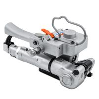 China Pneumatic Strapping Tool for PET PP Straps Width 16-25mm Thickness 0.5-1.5mm 3500N Tension for sale