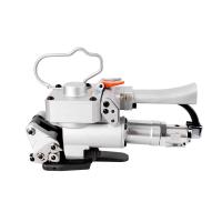 China Pneumatic Strapping Tool for PET PP Straps Width 16-25mm Thickness 0.5-1.5mm 3500N Tension for sale
