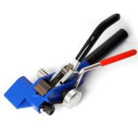 China Stainless Steel Cable Tie Pliers Ratchet Tightener 13-19mm Width for Industrial Fastening for sale